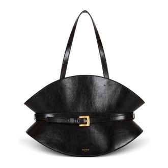 Balmain Femme, Sacs, Noir, Taille: ONE Size Sac Shuffle Medium