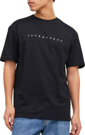 Jack & Jones Jack & Jones A/S Jjestar JJ Th&eacute; SS Noos T-Shirt, Noir, S Homme