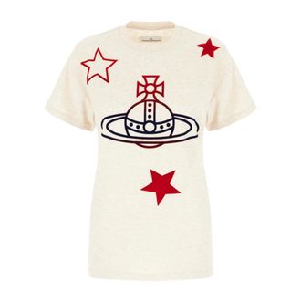 Vivienne Westwood Femme, Tops, Beige, Taille: 36 FR T-Shirt