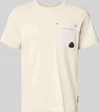 Moose Knuckles Regular Fit T-Shirt mit Brusttasche