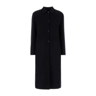 Jil Sander Manteau droit 91 Db - Femme - Manteaux - Noir - Taille: 46 FR