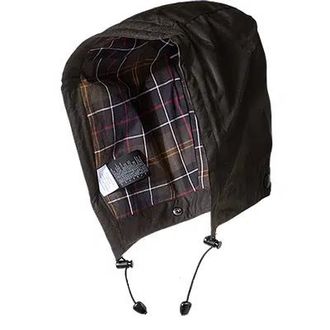 Barbour Herren Kapuze grün Baumwolle