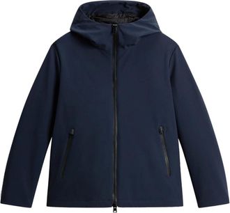 Woolrich Pacific Tech Softshell Jacke - - Jackets - Herren - Blau - S