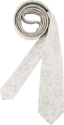 Olymp Herren Krawatte grau Gemustert,unifarben