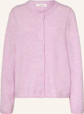 Selected Strickjacke rosa