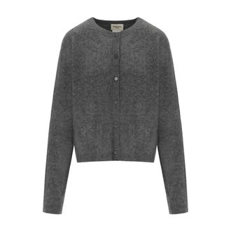 Max Mara Exposed Cardigan - - Knitwear - Damen - Grau - L