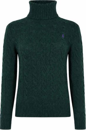 Polo Ralph Lauren Pull Col Roul&eacute; - Vert