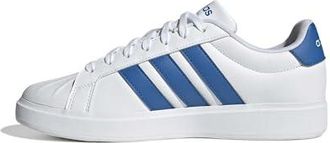 adidas Baskets Streetalk pour homme, Blanc/bleu roi/blanc, 46 EU