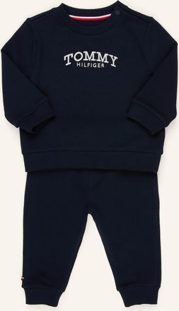 Tommy Hilfiger Set: Sweatshirt Und Sweatpants blau