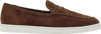Churchs Homme, Chaussures, Brun, Taille: 41 1/2 EU Peebles Suede Loafer