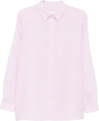 Riviera & Bar Homme, Chemises, Rose, Taille: L Chemise boutonn&eacute;e &agrave; manches longues