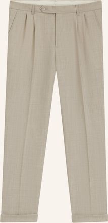 HUGO BOSS Business Hose C-Perin-Dpl-Tu-253 Tapered Fit weiss