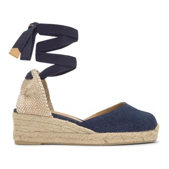 Castaner Femme, Chaussures, Bleu, Taille: 37 EU Carina Wedge Espadrille