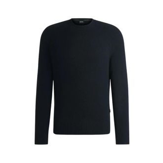 HUGO BOSS Emalvo Pure Cashmere - - Knitwear - Herren - Blau - XL