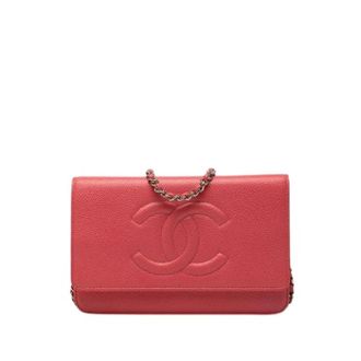 Chanel Pre-owned Wallet on Chain - - Pre-owned - Damen - Rosa - ONE SIZE