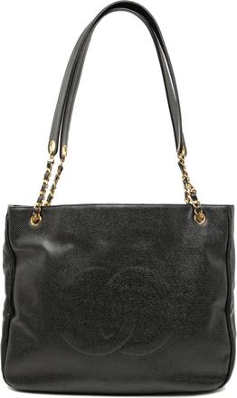 Chanel sac à main CC Caviar (1994-1996) - Noir