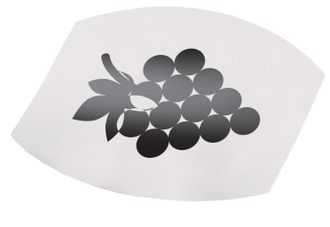 Westmark 3 Weinausgie&szlig;er-Scheiben f&uuml;r tropffreien Ausschank, Metalloptik, Kunststoff, Safety, Silber, 44482280