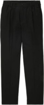 Tom Tailor Schwarzes Herren Stilvolles Zeitloses St&uuml;ck - - Trousers - Damen - Schwarzk - W28 L30