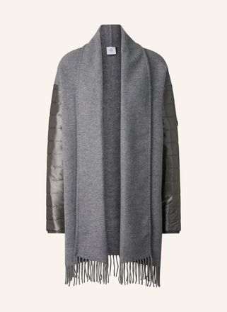 Bogner Wollmix-Poncho North grau