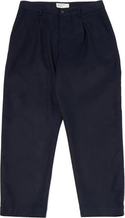 Universal Works pantalon Duke à plis - Noir