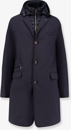 Moorer Redon-Skt padded nylon long jacket - MOORER - gender_Man