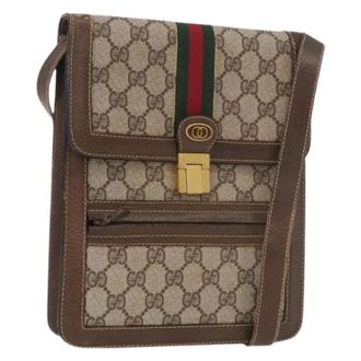 Gucci Pre-owned Vintage Cross Body Bag - - Pre-owned - Damen - Braun - ONE SIZE