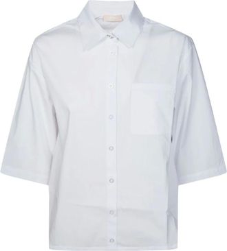 Liu Jo Femme, Blouses et Chemises, Blanc, Taille: 36 FR LIU JO Chemises White