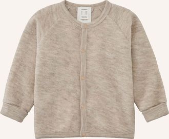 Hessnatur Hessnatur Hessnatur Wollfrottee Jacke Aus Reiner Bio-Merinowolle beige