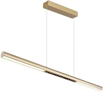 Globo Lighting Globo Lighting - Suspension lampe suspension lampe salle &agrave; manger couleur or r&eacute;glable en hauteur led h 150 cm