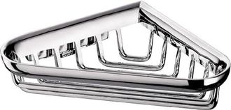 Emco System 2 Seifenkorb, Duschablage zum Bohren, Duschregal chrom, Duschkorb, Wandmontage - 354500100