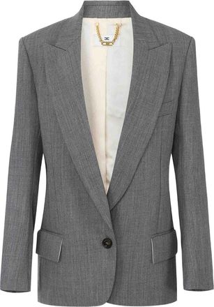 Elisabetta Franchi Blazer - Gris