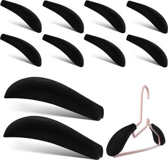 DOITOOL Schulterpolster F&uuml;r Kleiderb&uuml;gel Geflockt 14X4.5X3Cm Breite rutschfeste Zum Schutz Von Anz&uuml;gen Pullovern Und Partykleidern