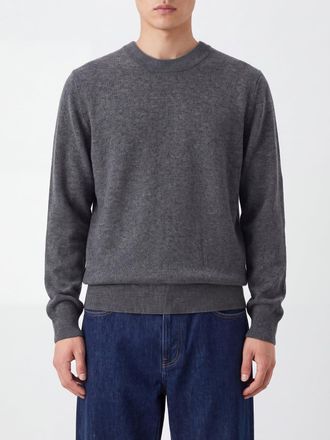 Brunello Cucinelli Kaschmir-Pullover mit Rundhalsausschnitt von mit Rippb&uuml;ndchen