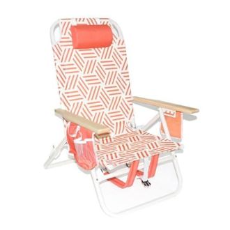 Lifetime Garden Campingstuhl Faltbar - Strandstuhl mit Tragegurten - Klappstuhl bis 110kg - Faltstuhl mit Kopfkissen - Faltbarer Angelstuhl - 61 x 61 x 81 cm - Polyes
