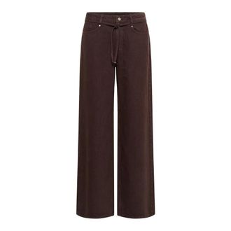 MY ESSENTIAL WARDROBE MWLouis 175 Wide Jean - - Jeans - Damen - Braun - W29 L32