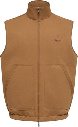 Moncler Moncler Reversible Zip-up Gilet, Men, Brown, Size: Xxl