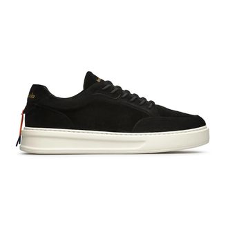 Barracuda Schwarze Wildleder Slip-On Sneakers - - Shoes - Herren - Schwarzk - 41 EU
