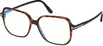 Tom Ford Femme, Accessoires, Brun, Taille: 54 MM Lunettes de vue