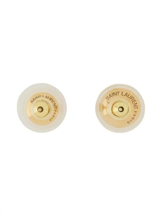 Saint Laurent Cassandre Earrings - Gold