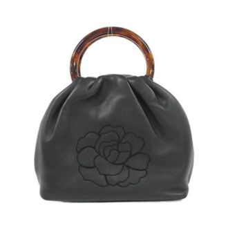 Chanel Pre-owned Vintage Leder Handtasche - - Pre-owned - Damen - Schwarzk - ONE SIZE