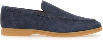 Eleventy Homme, Chaussures, Bleu, Taille: 41 EU Mocassin en daim
