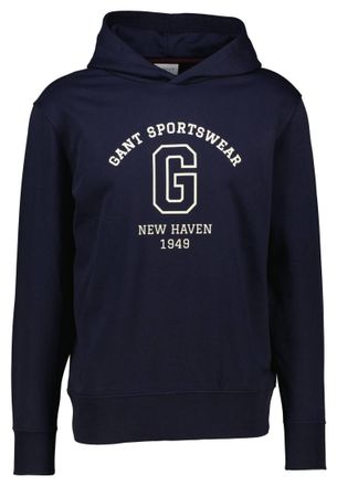 GANT Herren Graphic Sweat Hoodie Kapuzenpullover, Evening Blue, 3XL