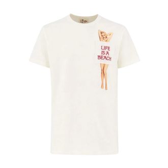 MC2 Saint Barth Homme, Tops, Beige, Taille: S Ecstasea T-shirt