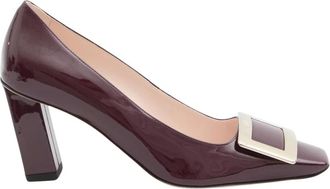 Roger Vivier Femme, Chaussures, Rouge, Taille: 40 EU Belle Vivier Escarpins