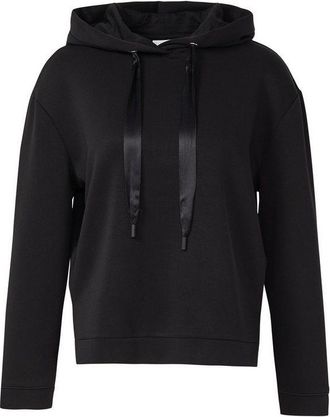 Comma Sweatshirt Sweatshirt Weiches Sweatshirt mit Kapuze