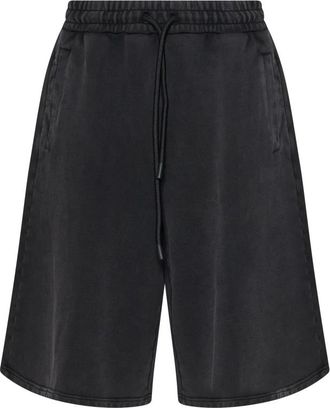 John Richmond Bermuda-Shorts mit Kordelzug - - Shorts - Herren - Schwarzk - XL