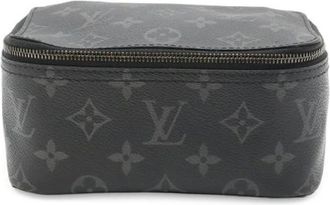 Louis Vuitton Pre-owned Monogram Eclipse Pouch - Femme - Pre-owned - Noir - Taille: ONE Size