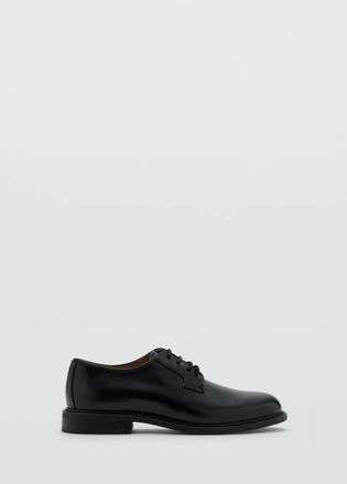 Mango Chaussures costume cuir noir - Homme - 39 - MANGO MAN