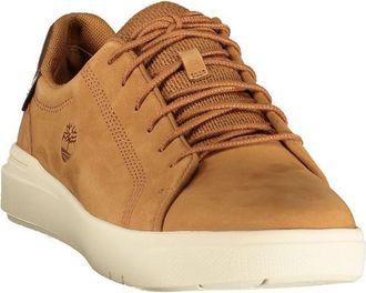 Timberland Lace-Up Leather and Polyurethane Sneaker - Brown