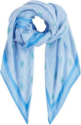 Tommy Hilfiger Foulard brod&eacute; en lin
